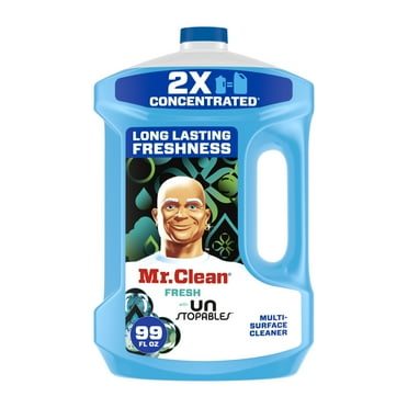 (4 Pack) Mr. Clean All Purpose Cleaner, Floor Cleaner, Mop Soap ...