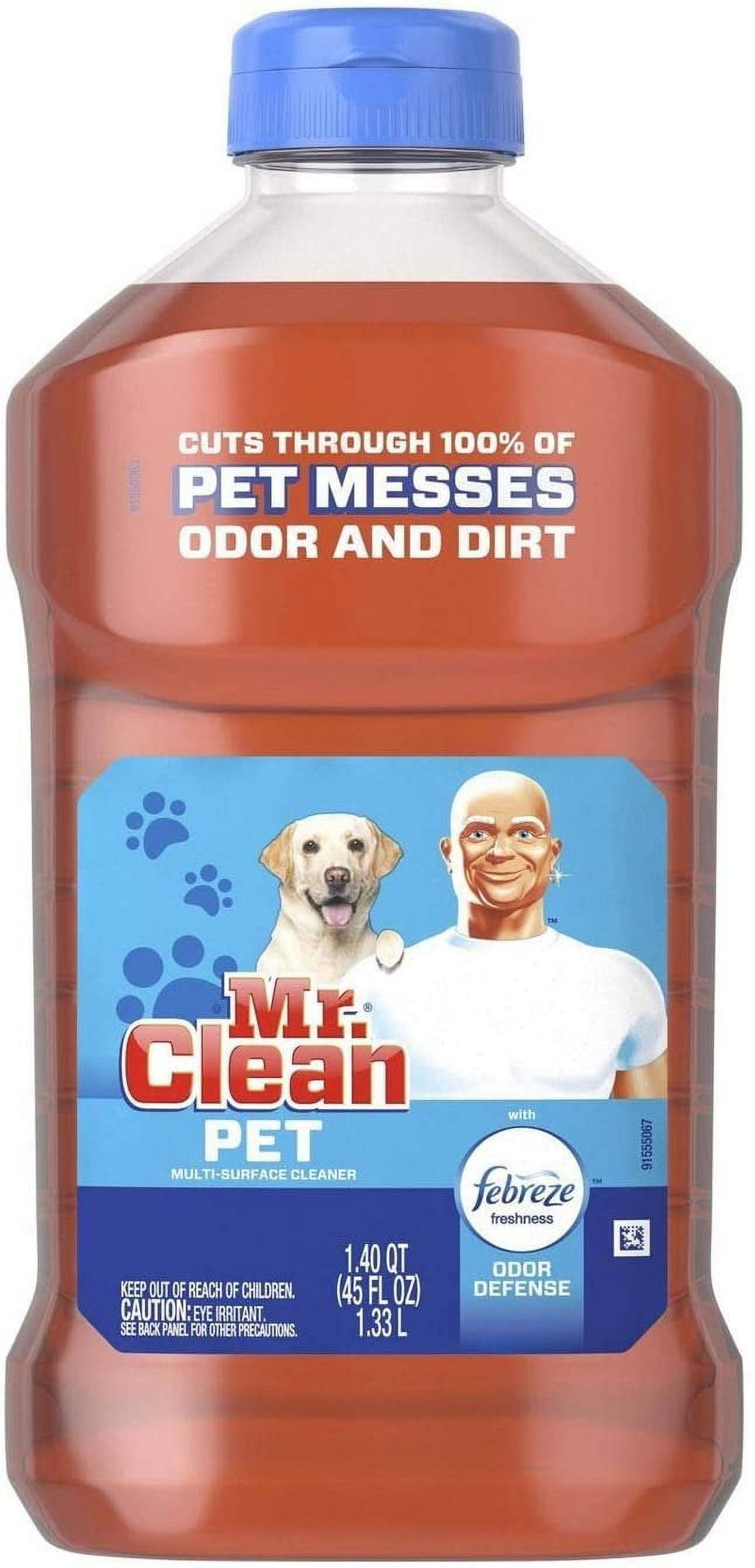 Mr. Clean All Purpose Multi-Surface Pet Liquid Cleaner with Febreze ...