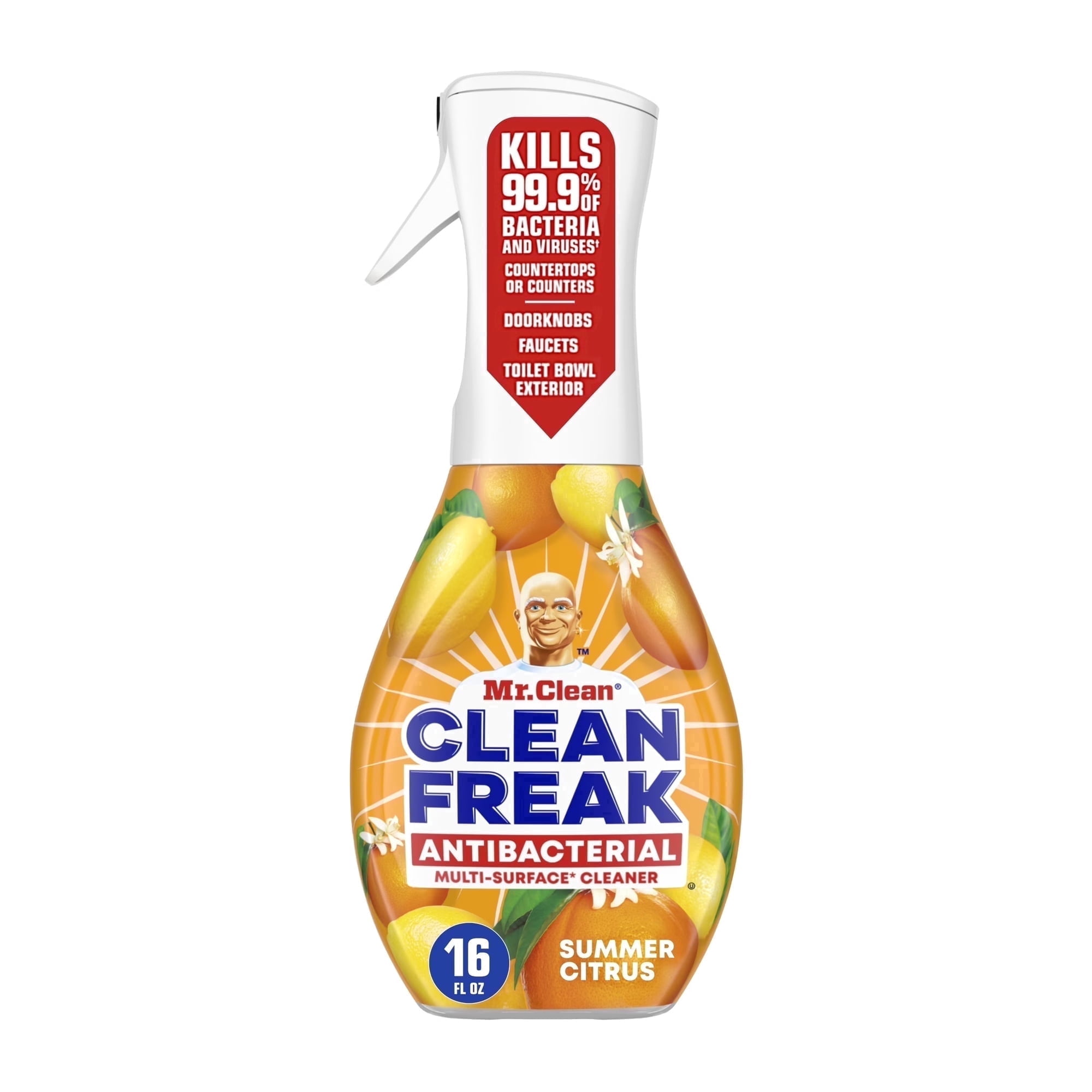 Mr. Clean Clean Freak All Purpose Cleaner Spray, Multi-Surface Cleaning ...