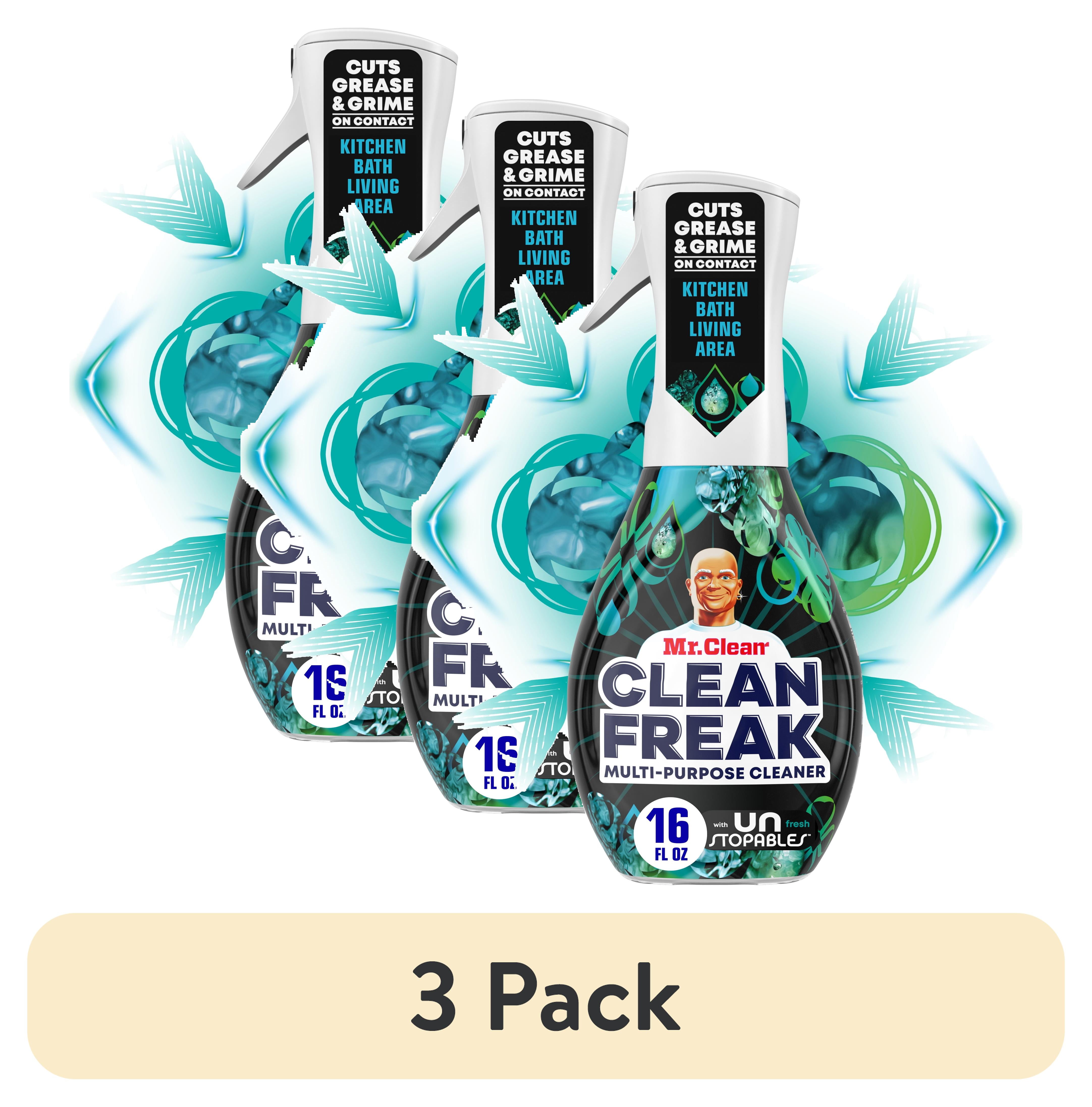 (3 pack) Mr. Clean Clean Freak All Purpose Cleaner Spray, Multi-Surface ...