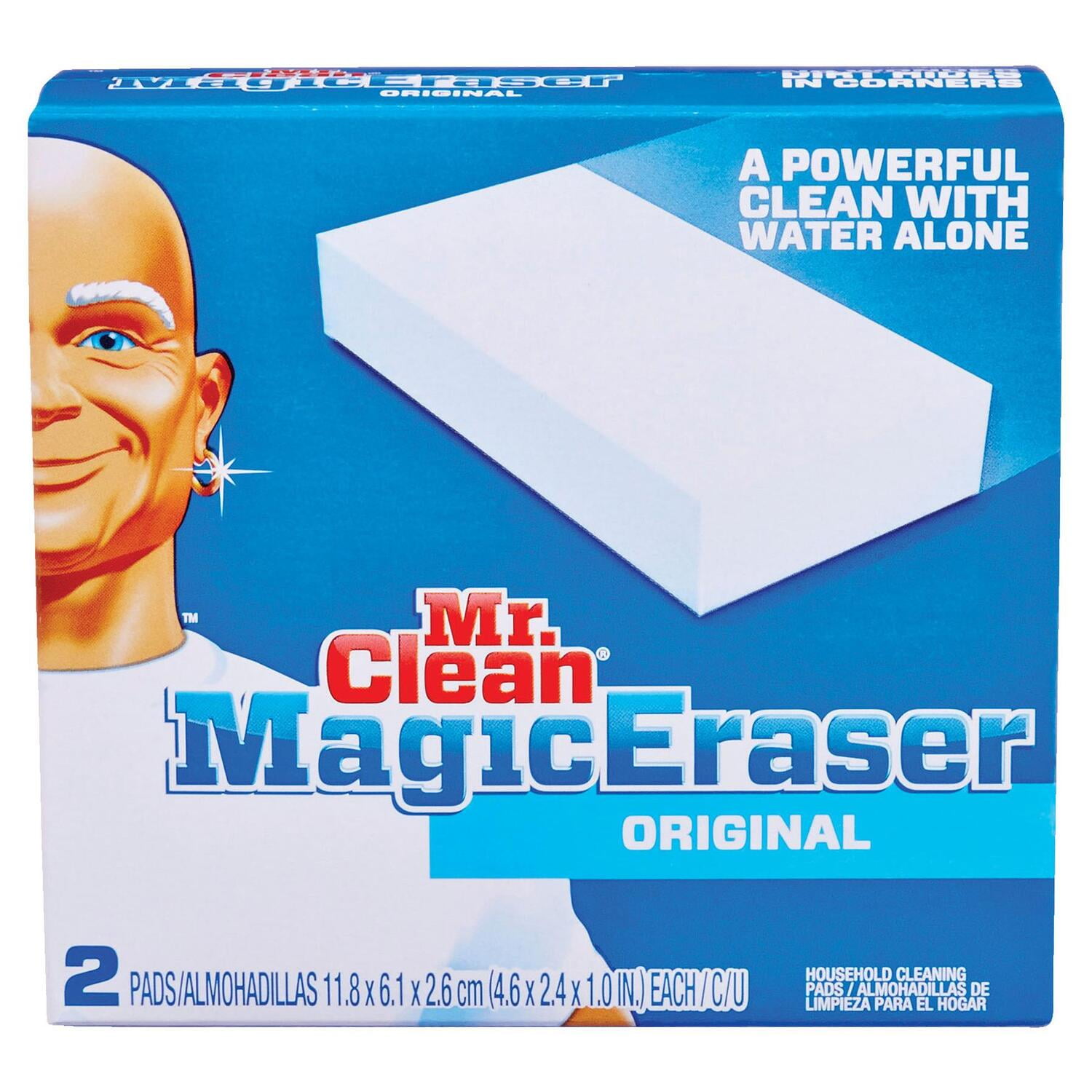 Mr Clean Brand Original Multipurpose Erase and Renew Magic Eraser, 2 ...