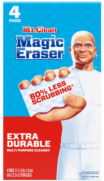 Mr. Clean Extra Power Carton Magic Eraser (4-Pack) - Walmart.com