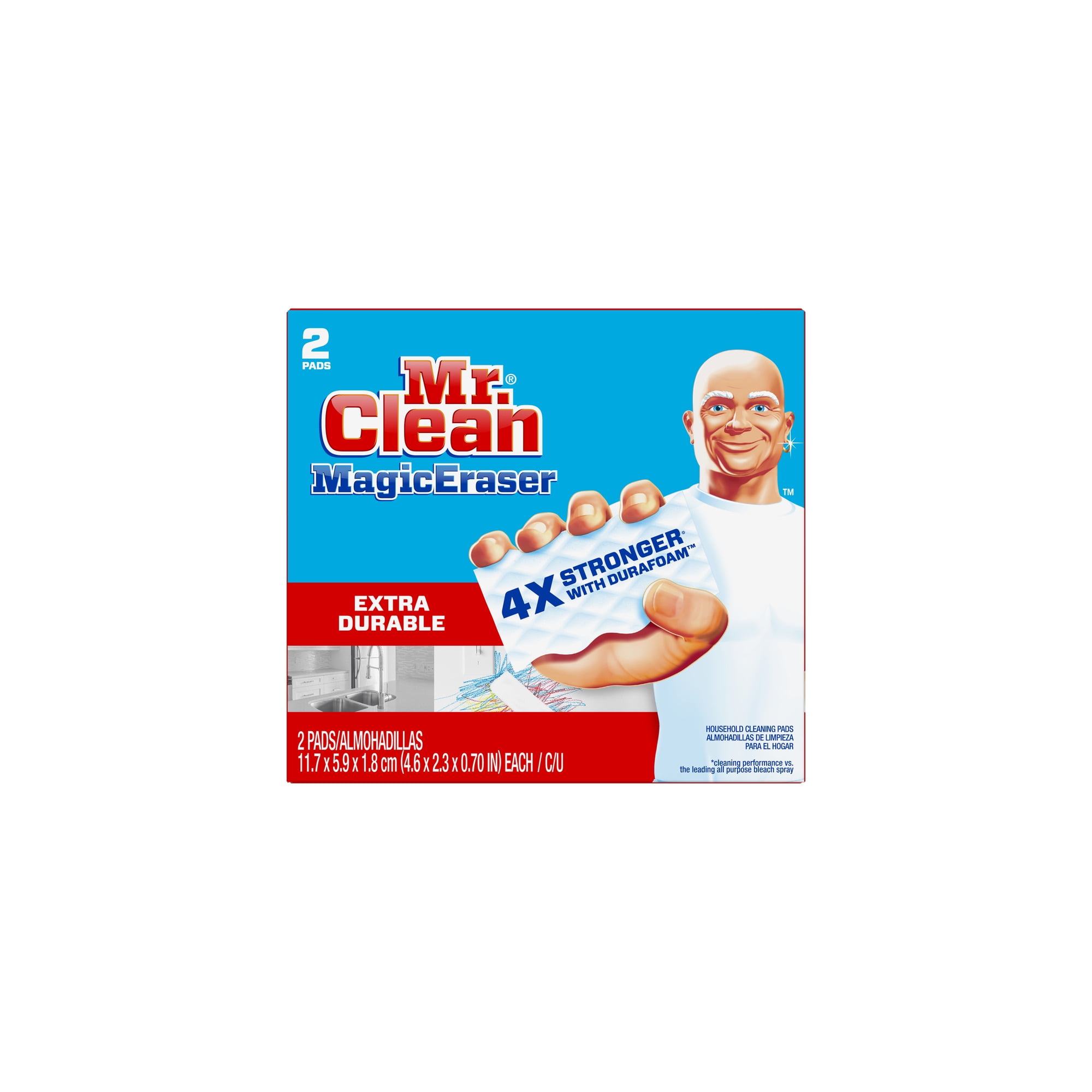 Mr. Clean Magic Eraser (Pack of 5) - Walmart.com