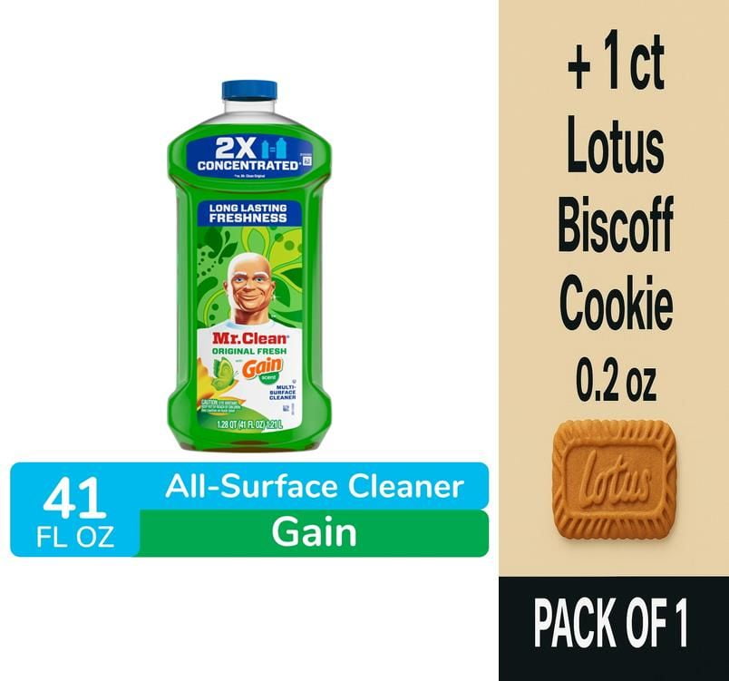 Mr. Clean Liquid Dilute 2X Concentrated Multi-Surface Cleaner Gain ...