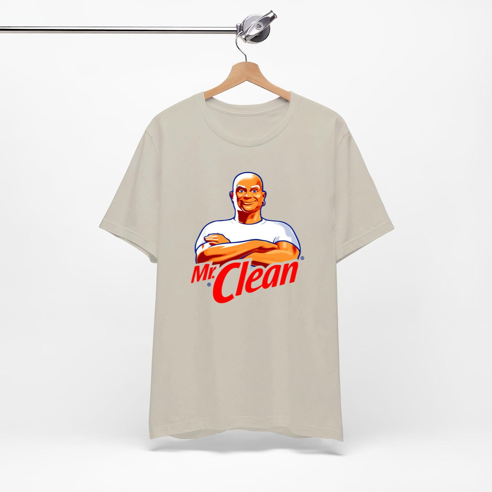 Mr Clean Logo Cleaning Product Fan T Shirt HOT SALE - NEW - INSTOCK! - Walmart.com