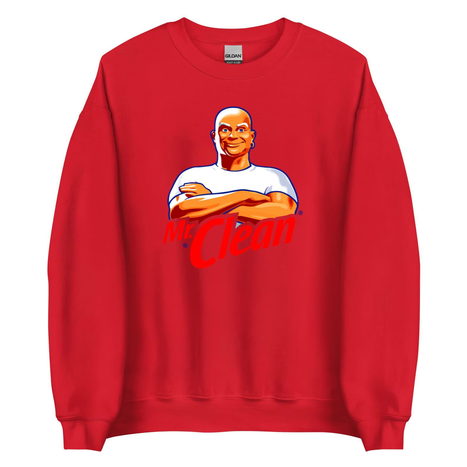 Mr Clean Logo Cleaning Product Fan T Shirt-TH810 - Walmart.com