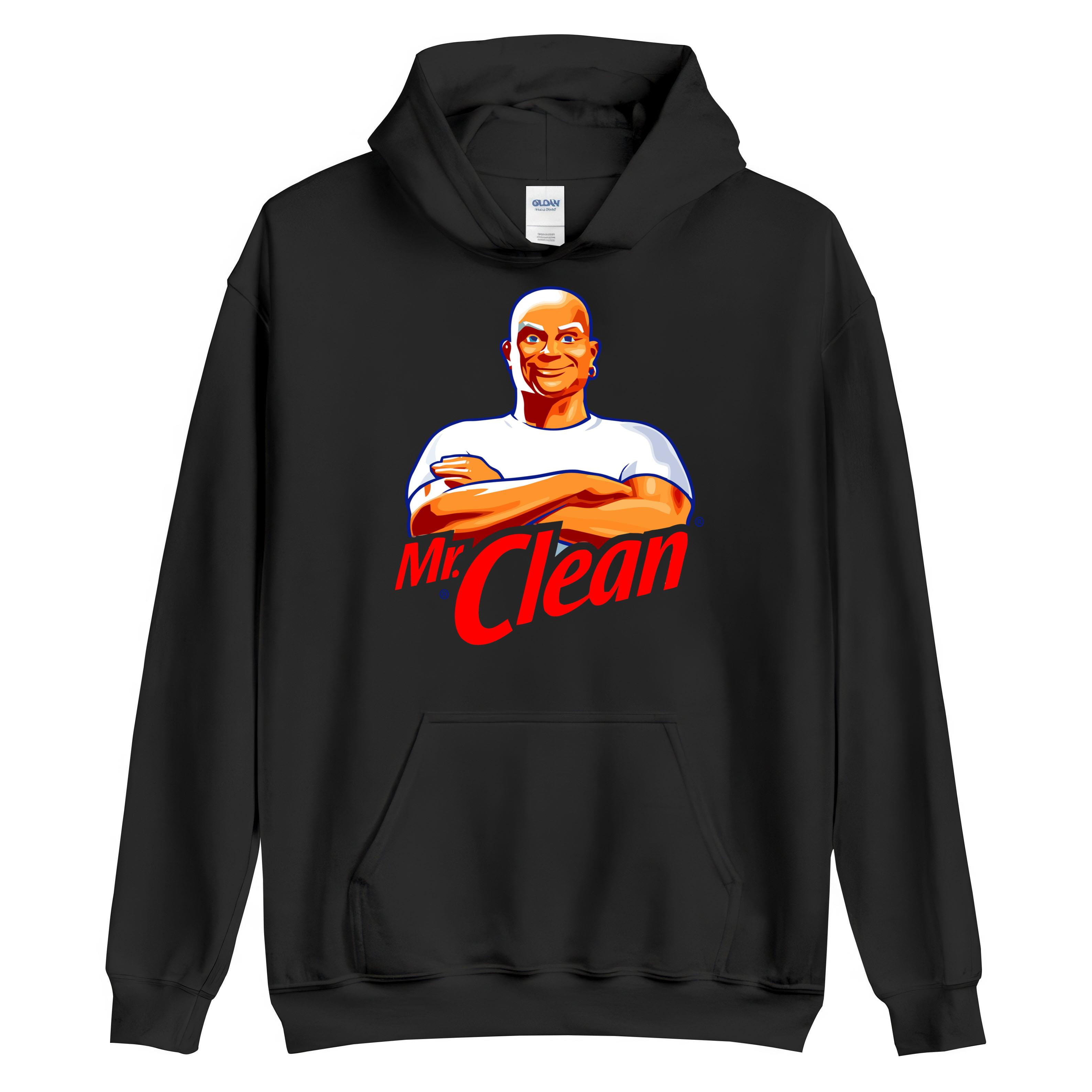 Mr Clean Logo Cleaning Product Fan T Shirt-TH810 - Walmart.com