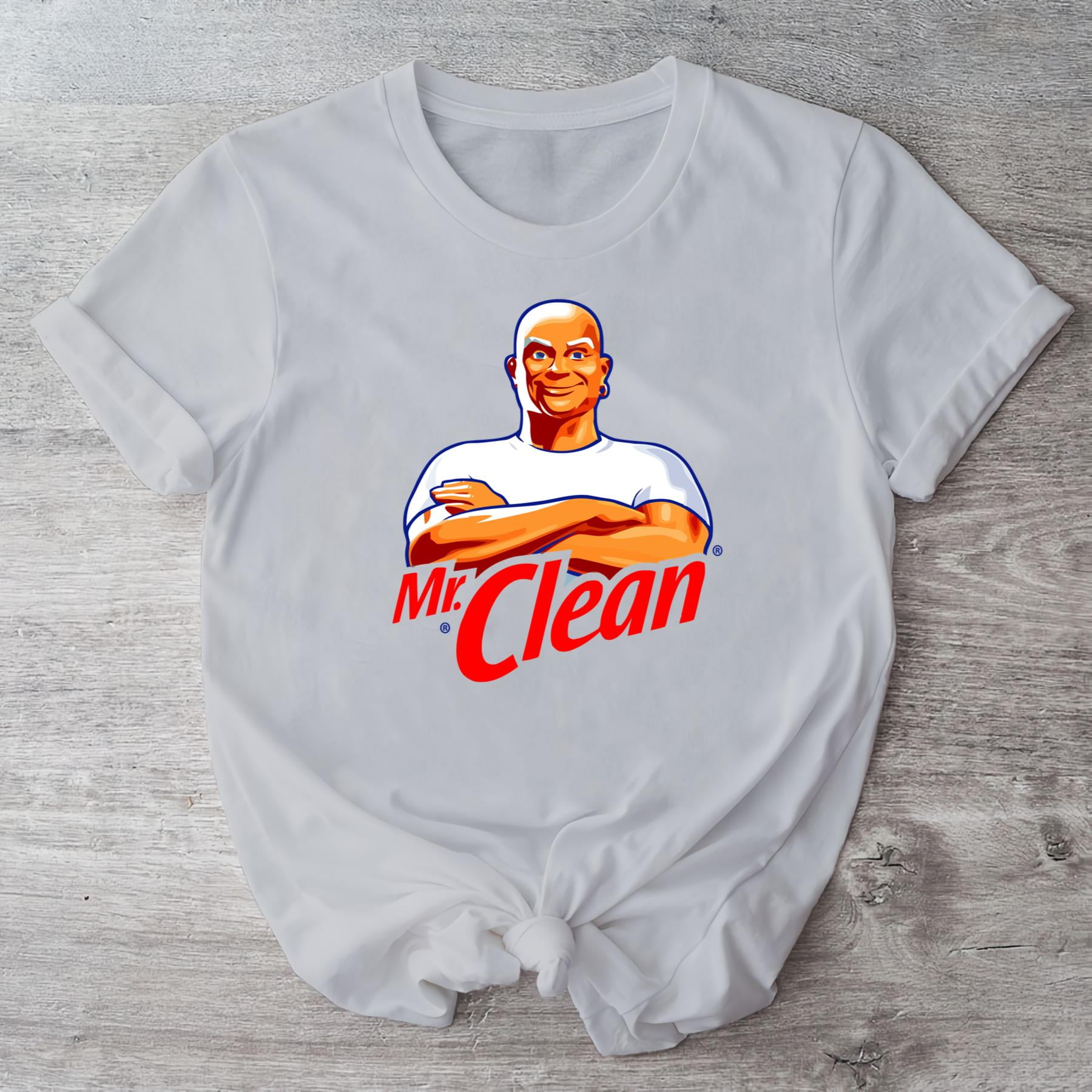 Mr Clean Logo Cleaning Product Fan T Shirt Up To 4XL-TH17508 - Walmart.com