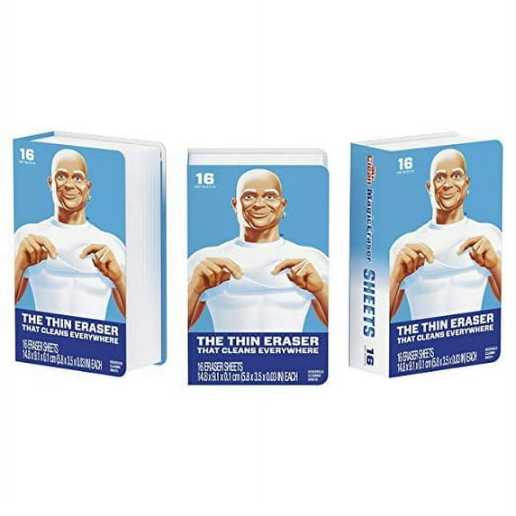 Mr. Clean Magic Eraser Cleaning Sheets, 48 Count, Scrubbing Grime ...
