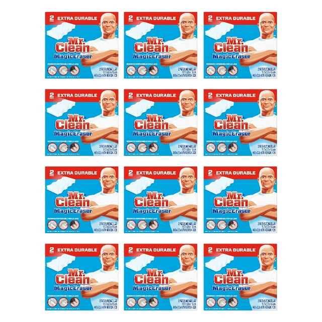 Mr. Clean Magic Eraser Extra Durable 2 Pads Power Scrub Clean Durafoam ...