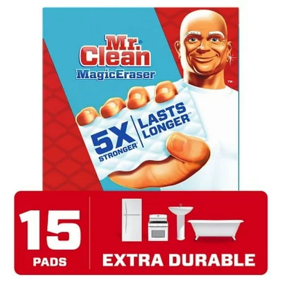 Mr. Clean Magic Eraser Extra Durable Scrubber Sponges 15Ct. - Walmart.com