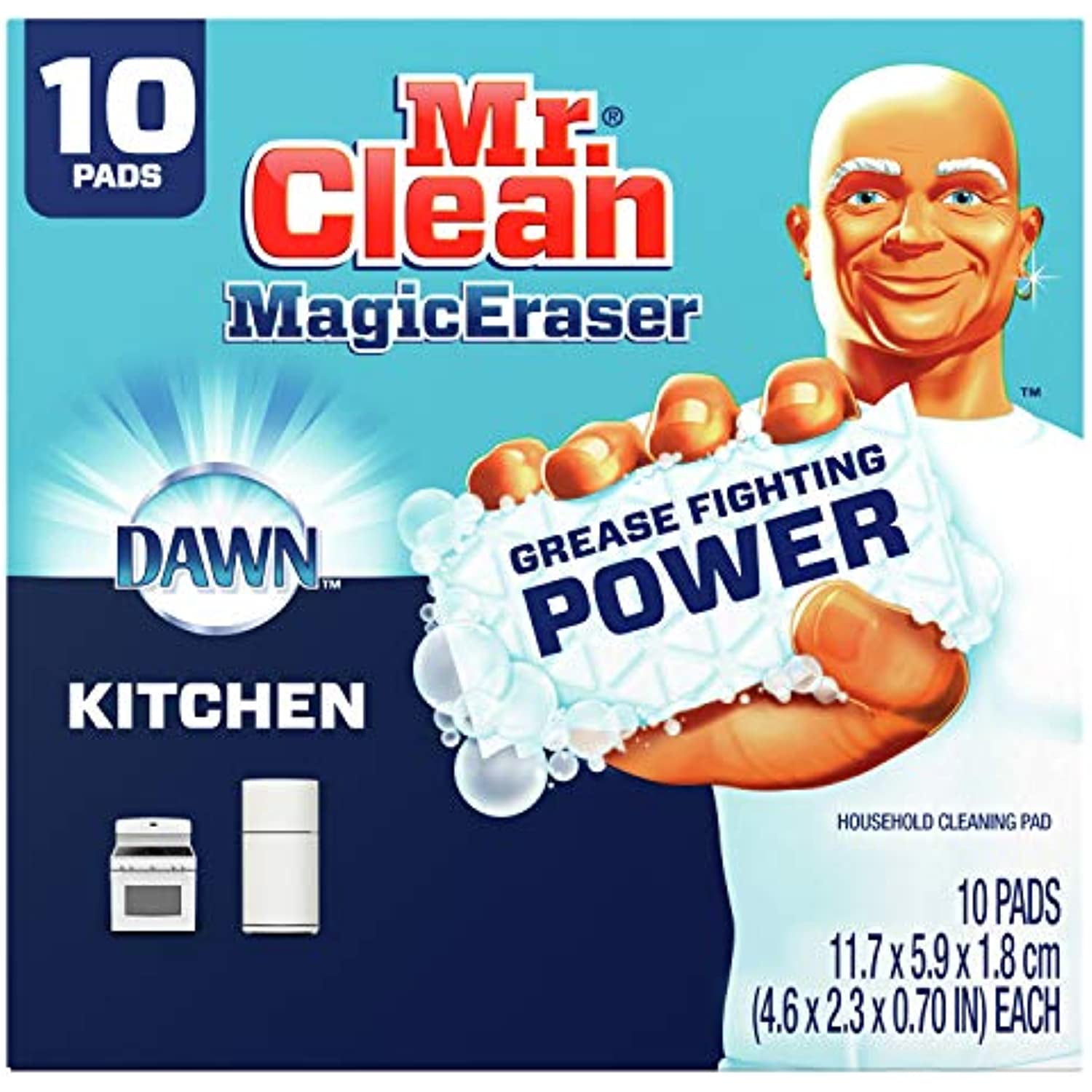 Mr. Clean Magic Eraser, Oven, Kitchen, And Shoe Cleaner, Cleaning Pads ...