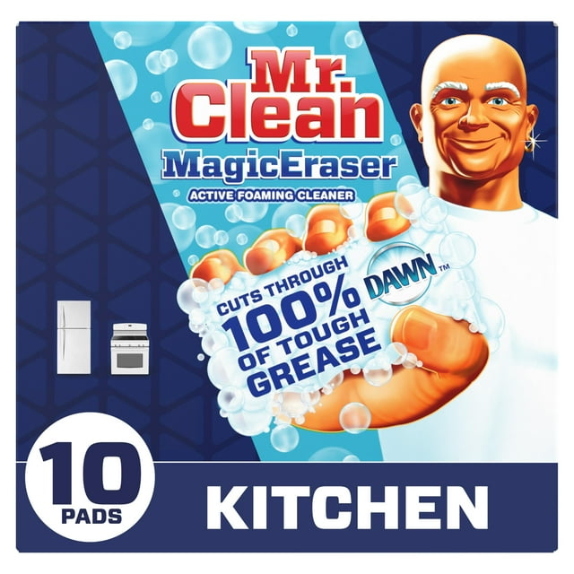 Mr. Clean Magic Eraser, Oven, Kitchen, And Shoe Cleaner, Cleaning Pads ...