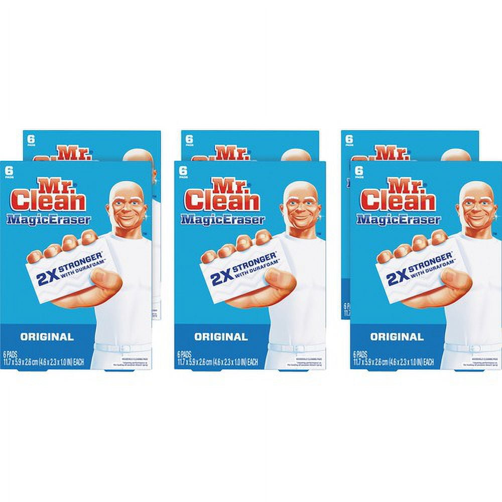 Mr. Clean Magic Eraser Pads - Pad - 36 / Carton - White | Bundle of 10 ...