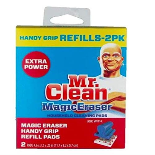 Mr Clean Magic Eraser Refill For Handy Grip, Pack Of 2 Packaging May ...