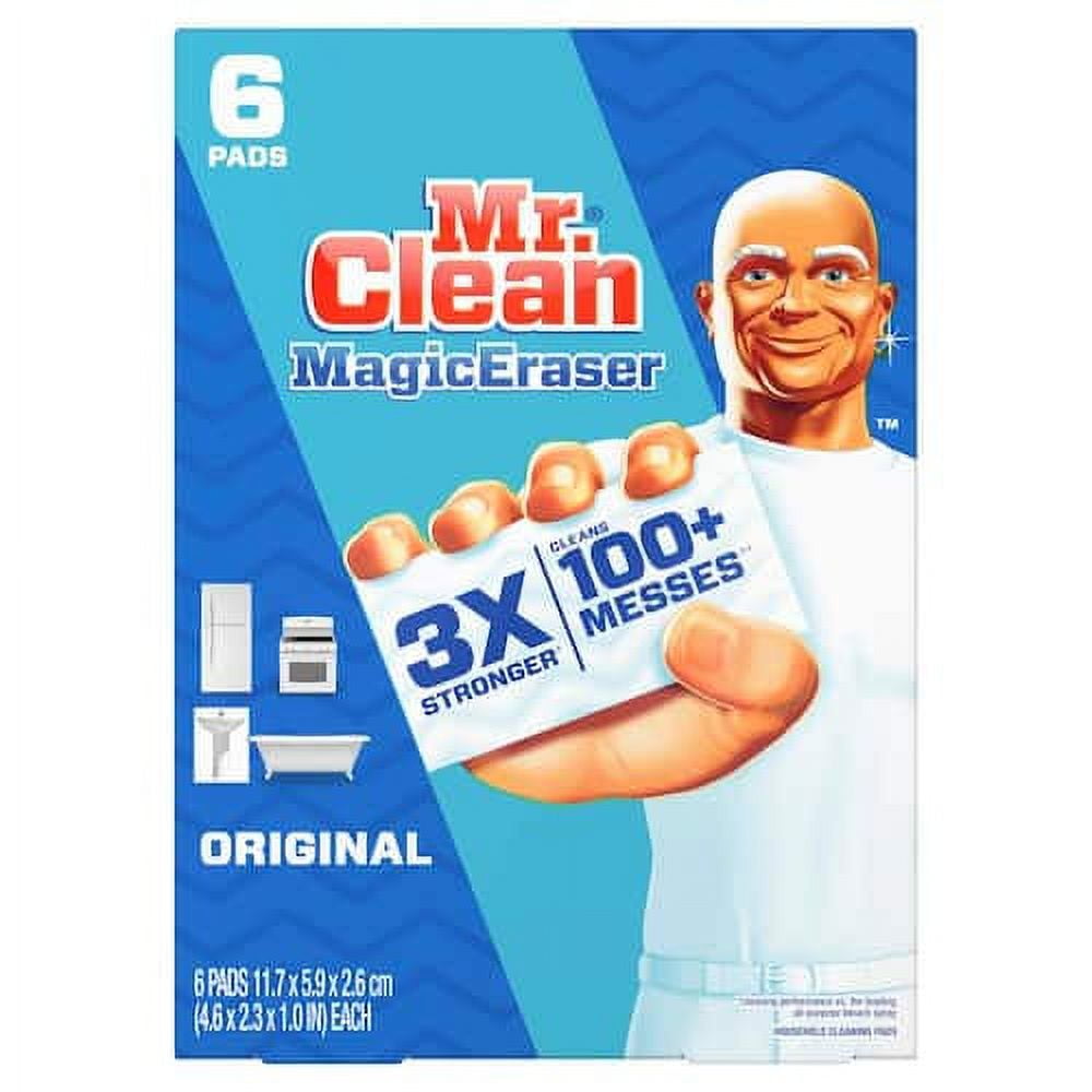 Mr. Clean Magic Eraser Sponge (6 Count) - Walmart.com
