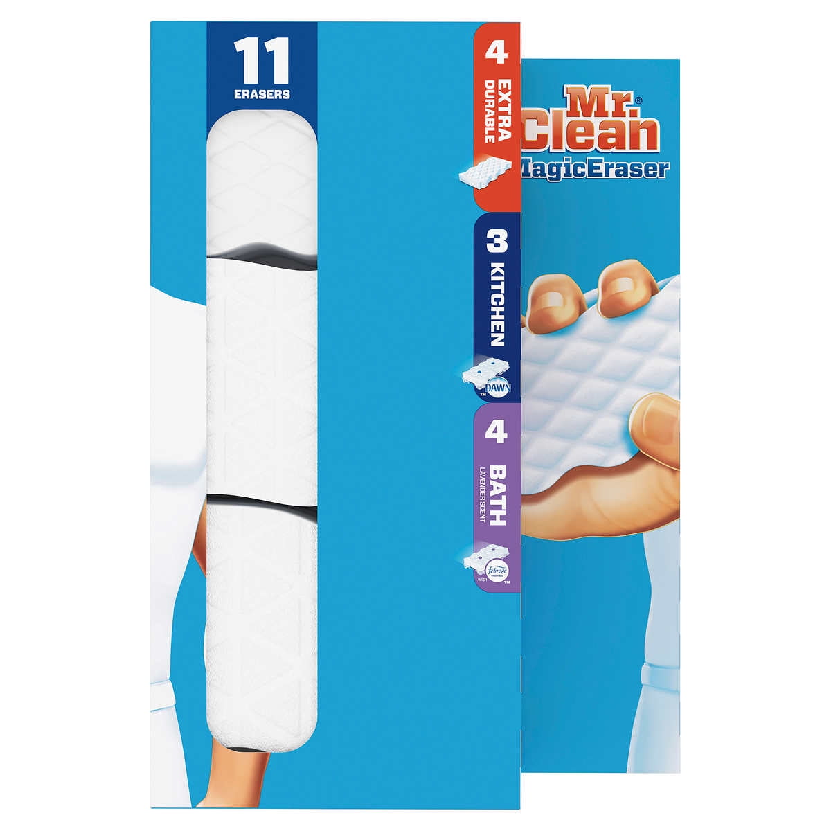 Mr. Clean Extra Strength Magic Eraser Sponge with Dawn, Wall Cleaners ...