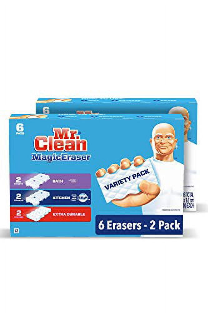 Mr. Clean Magic Eraser Variety Pack Foam Cleaning Pads, 12 Count ...