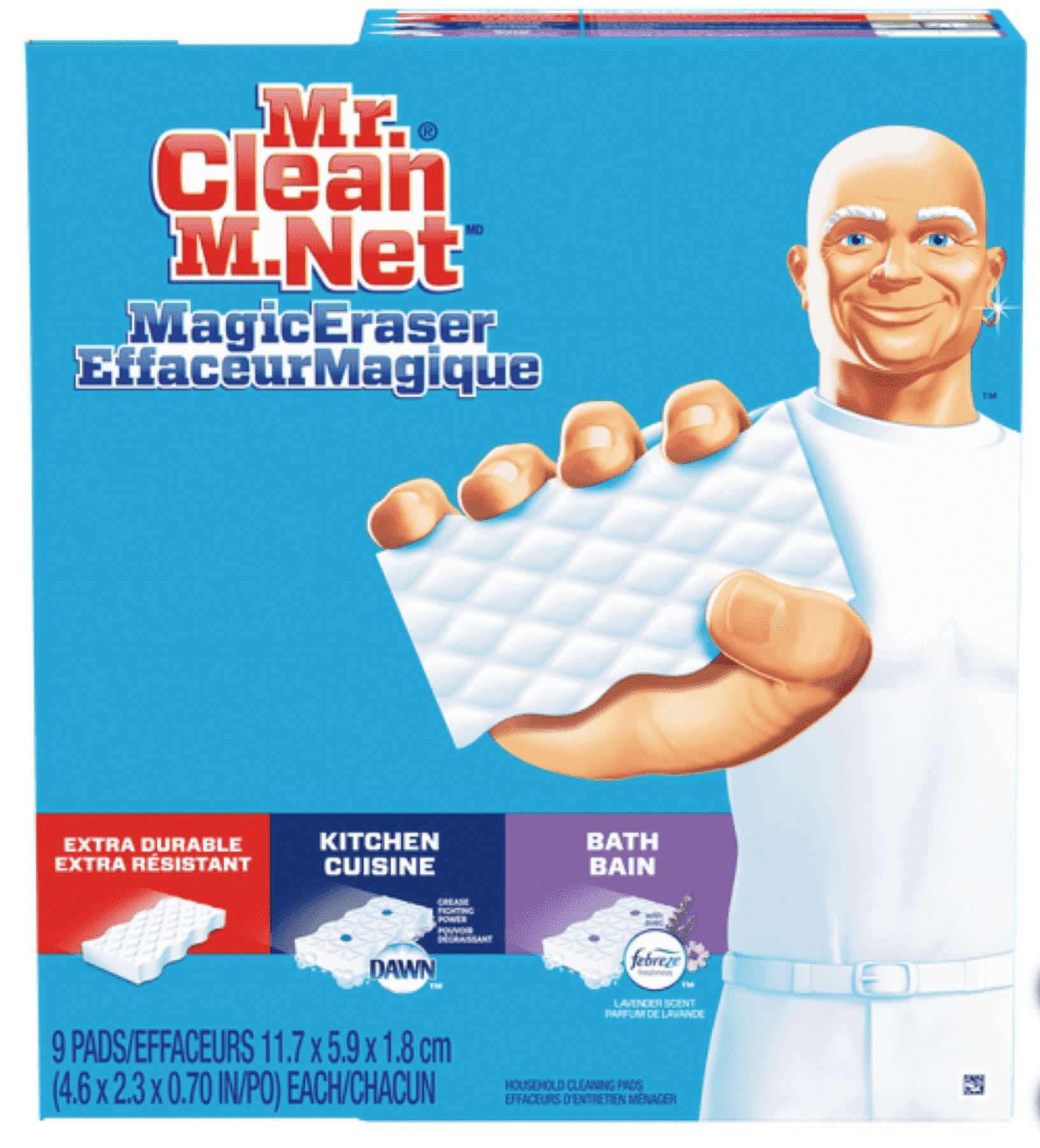 Mr. Clean – Magic Eraser Variety Pack Pack of 9 - Walmart.com