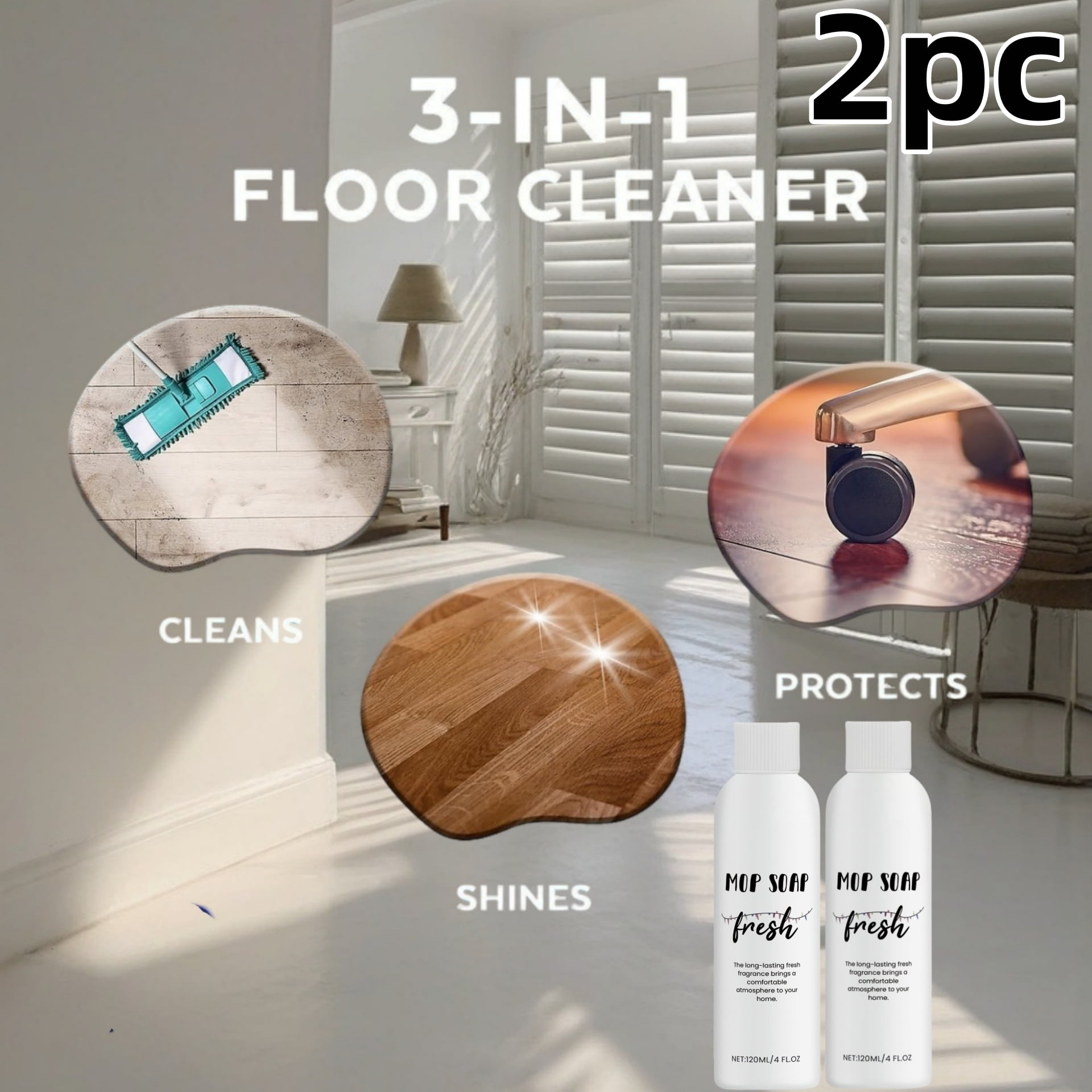 Mr Clean Mop Floor Cleaner Home Wooden Floor Tile， 2pc - Walmart.com