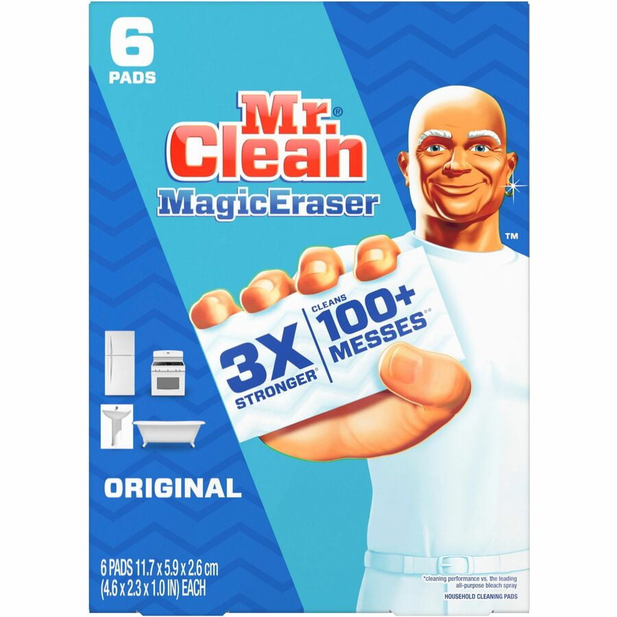 Mr. Clean Magic Eraser Pads - 2X Stronger with DURAFoam, 36 Pads ...
