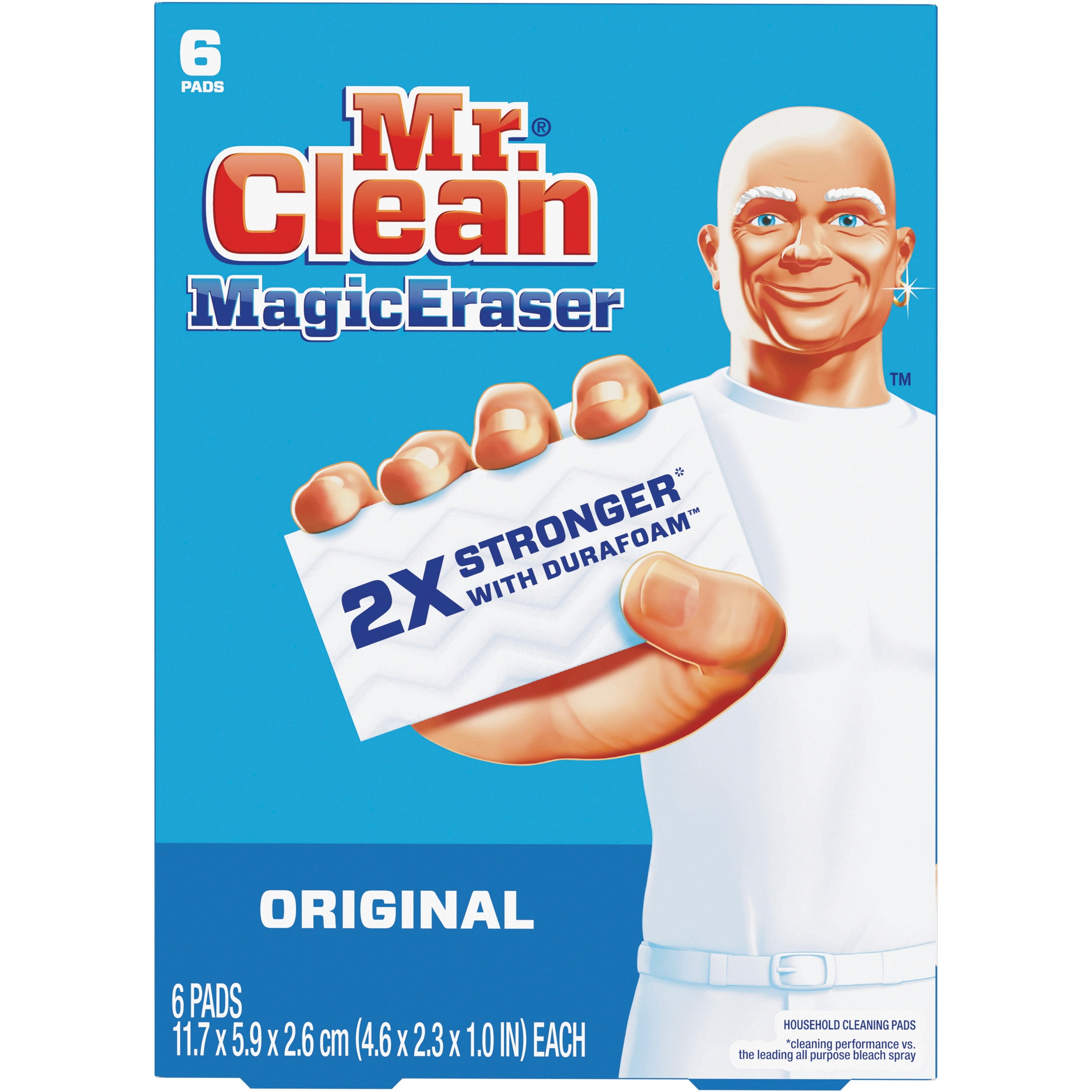 Mr. Clean Magic Eraser Pads - 2X Stronger with DURAFoam, 36 Pads ...