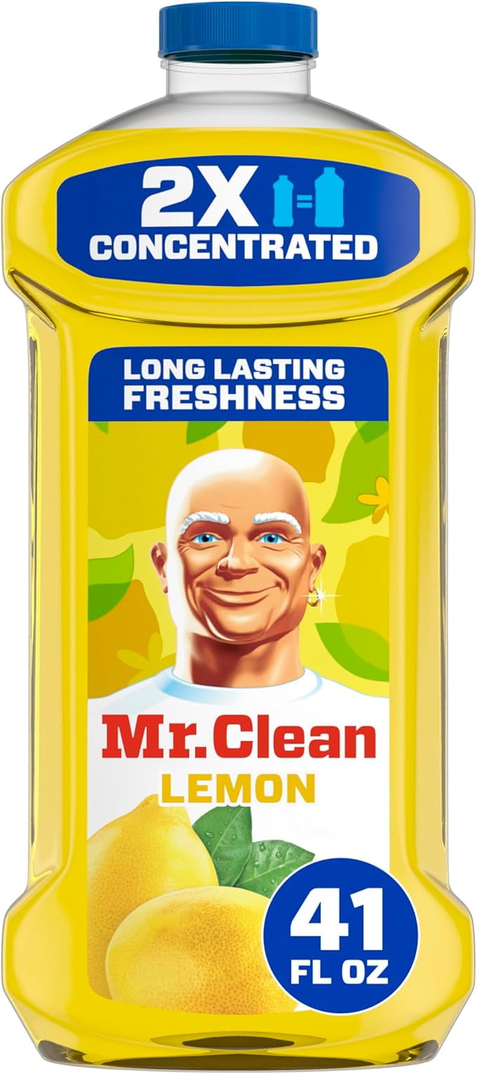 Mr. Clean All Purpose Cleaner, Floor Cleaner for Mopping Home, Bathroom ...