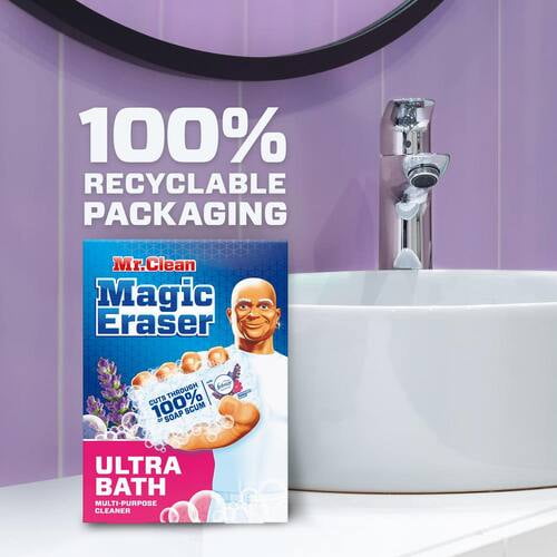 Mr. Clean Ultra Bath Magic Eraser Sponge (3-CNT) - Walmart.com