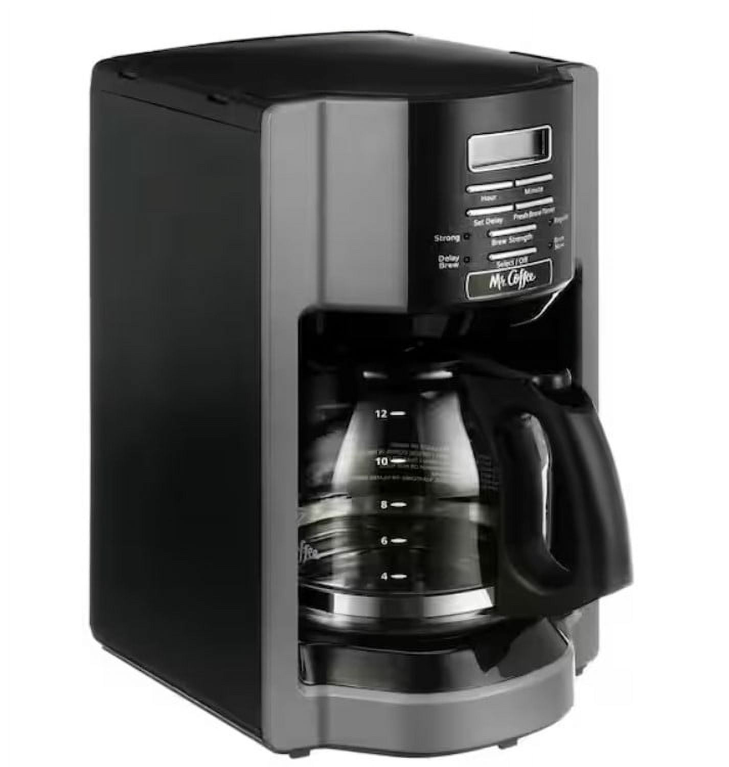 Mr. Coffee 12-Cup Programmable Coffee Maker with Rapid Brew System ...