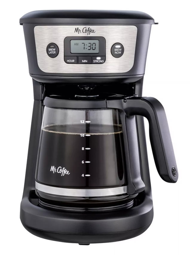Mr. Coffee - 12-Cup Coffee Maker Strong Brew Selector and Reusable ...