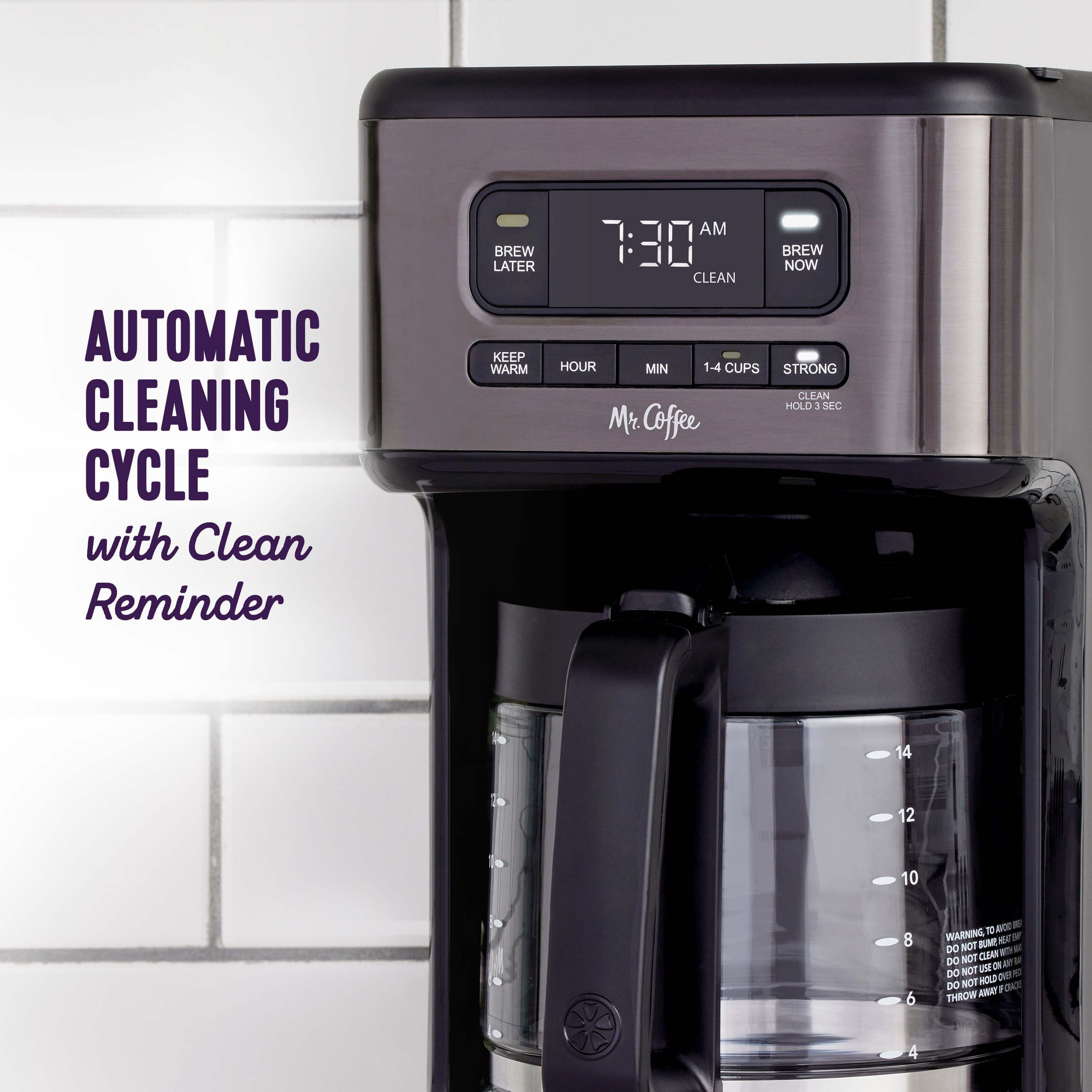Mr. Coffee 14 Cup Programmable Coffee Maker with Reusable Filter