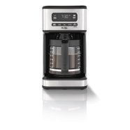 Mr. Coffee 12-Cup Programmable Coffeemaker, Rapid Brew, Red - Walmart.com