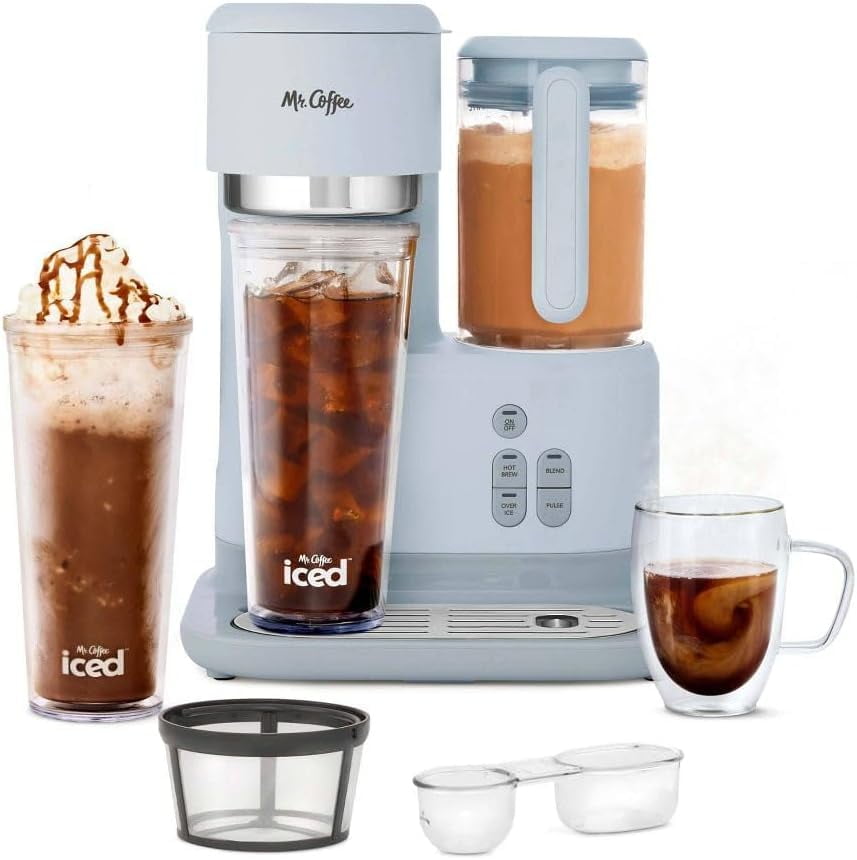 Mr. Coffee 3-in-1 Single-Serve Frappe, Iced & Hot Coffee Maker ...