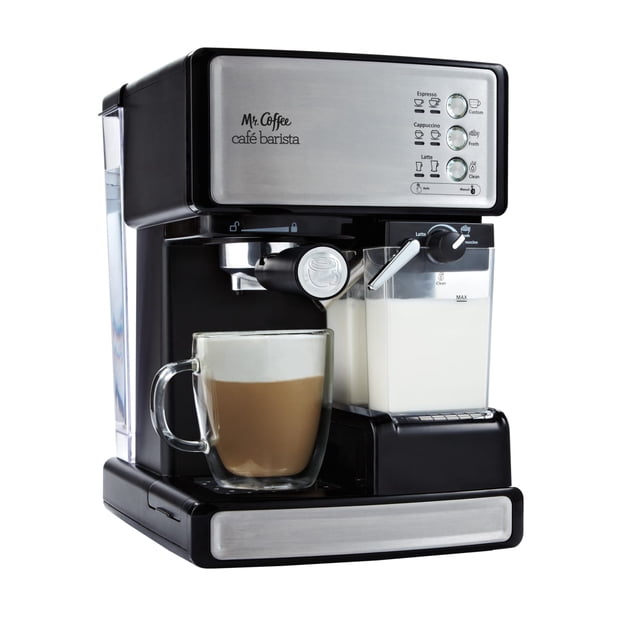 Mr. Coffee Cafe Barista Espresso/Latte/Cappuccino Machine, Automatic ...