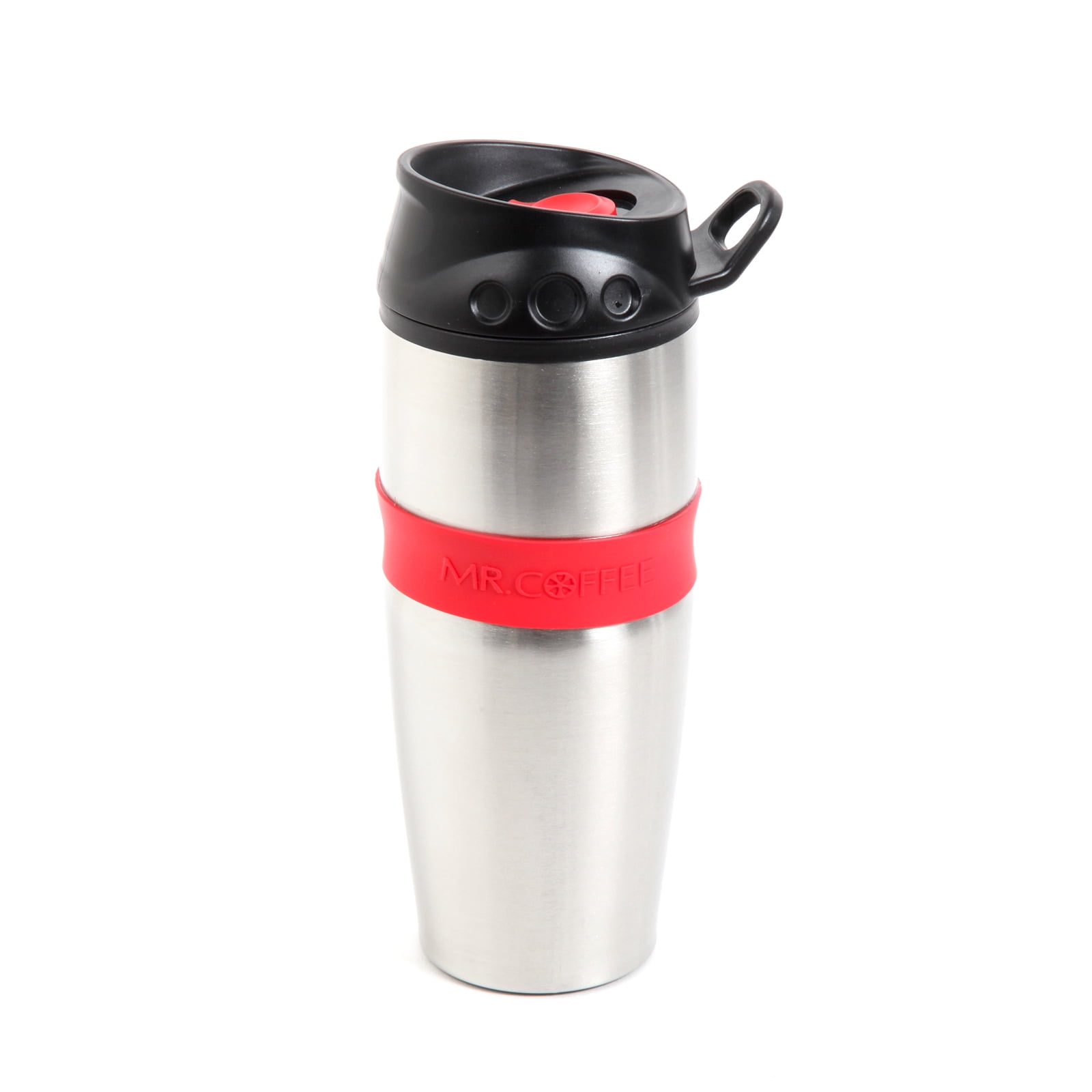Mr. Coffee Java Supremo 16 oz Stainless Steel Mug - Walmart.com