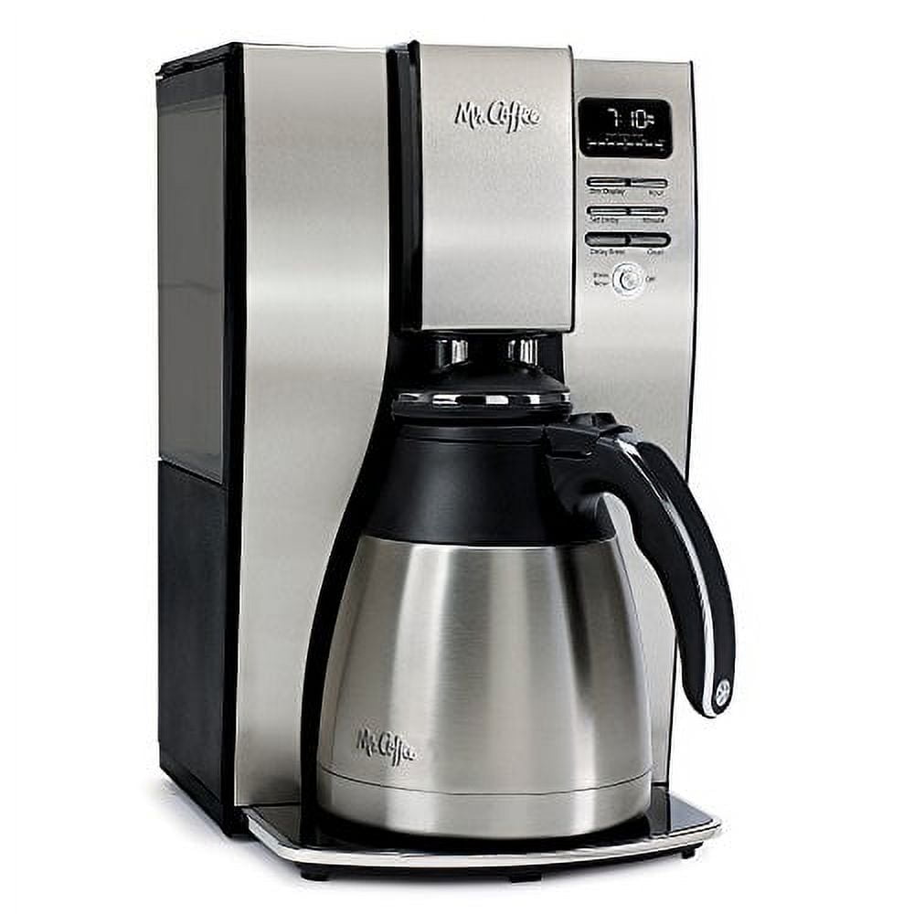Mr. Coffee Optimal Brew Stainless 10-Cup Coffee Maker - Walmart.com