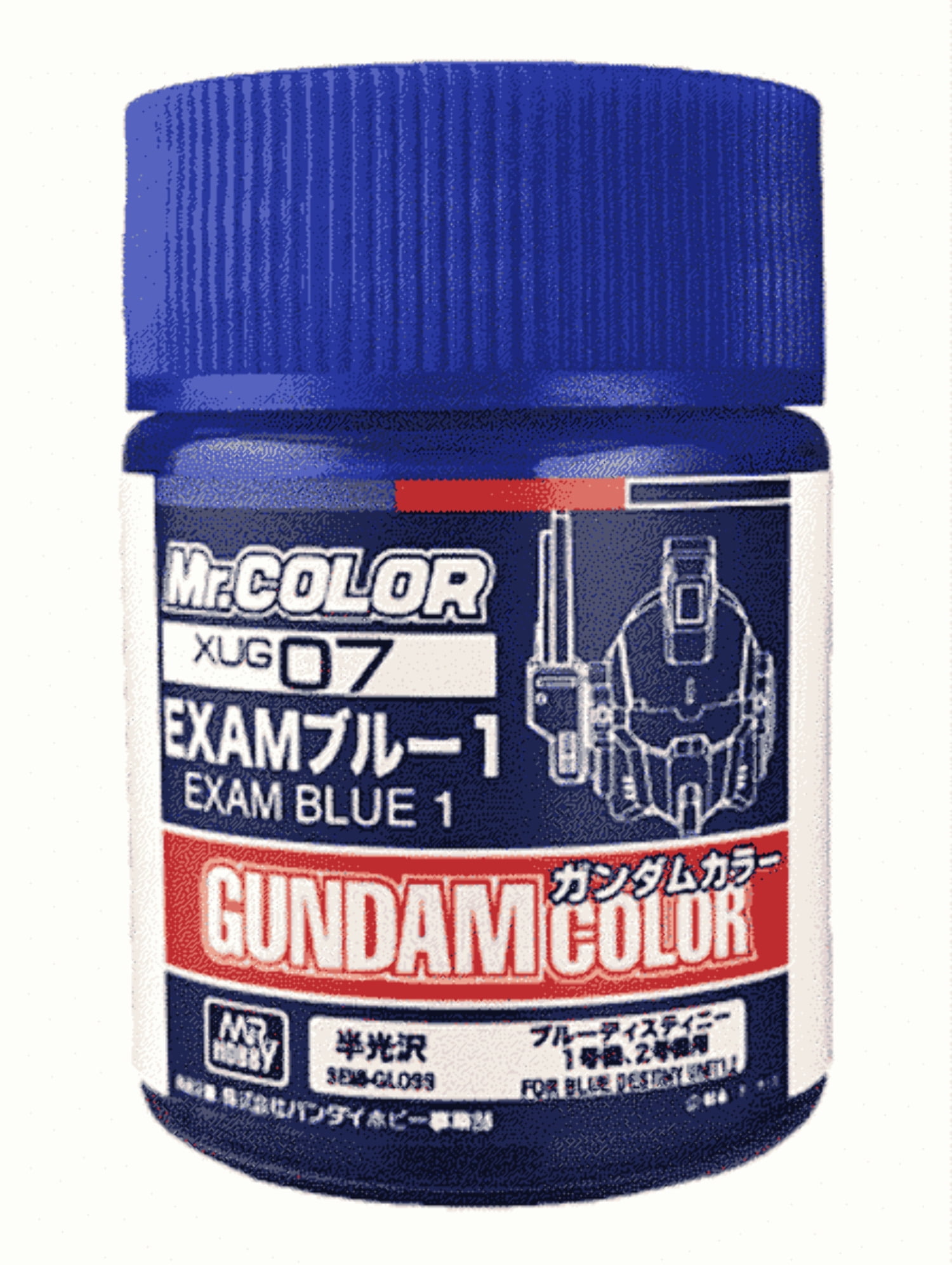 Mr Color Gundam Color Exam Blue 1 18ml Bottle XUG07 GSI - Walmart.com