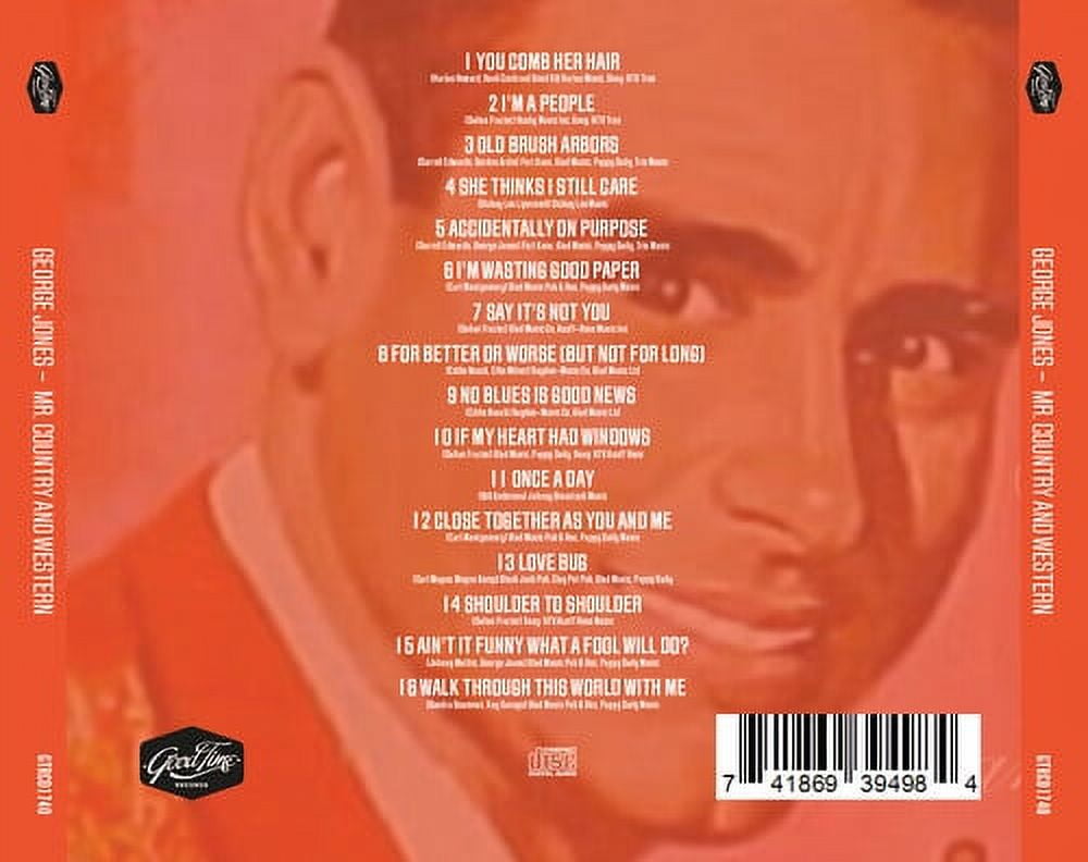 George Jones - Mr. Country and Western - Music & Performance - CD ...