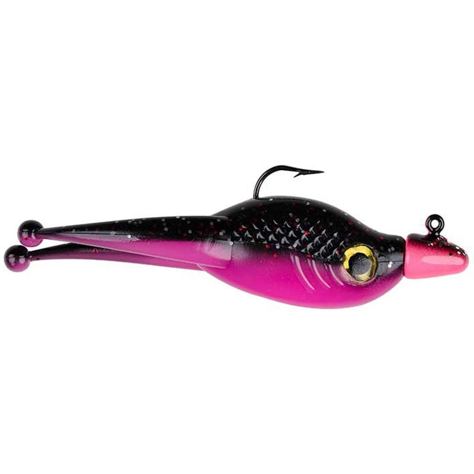 Mr. Crappie Scizzor Shad Head 1 1/6 oz / Pink Tuxedo - Walmart.com