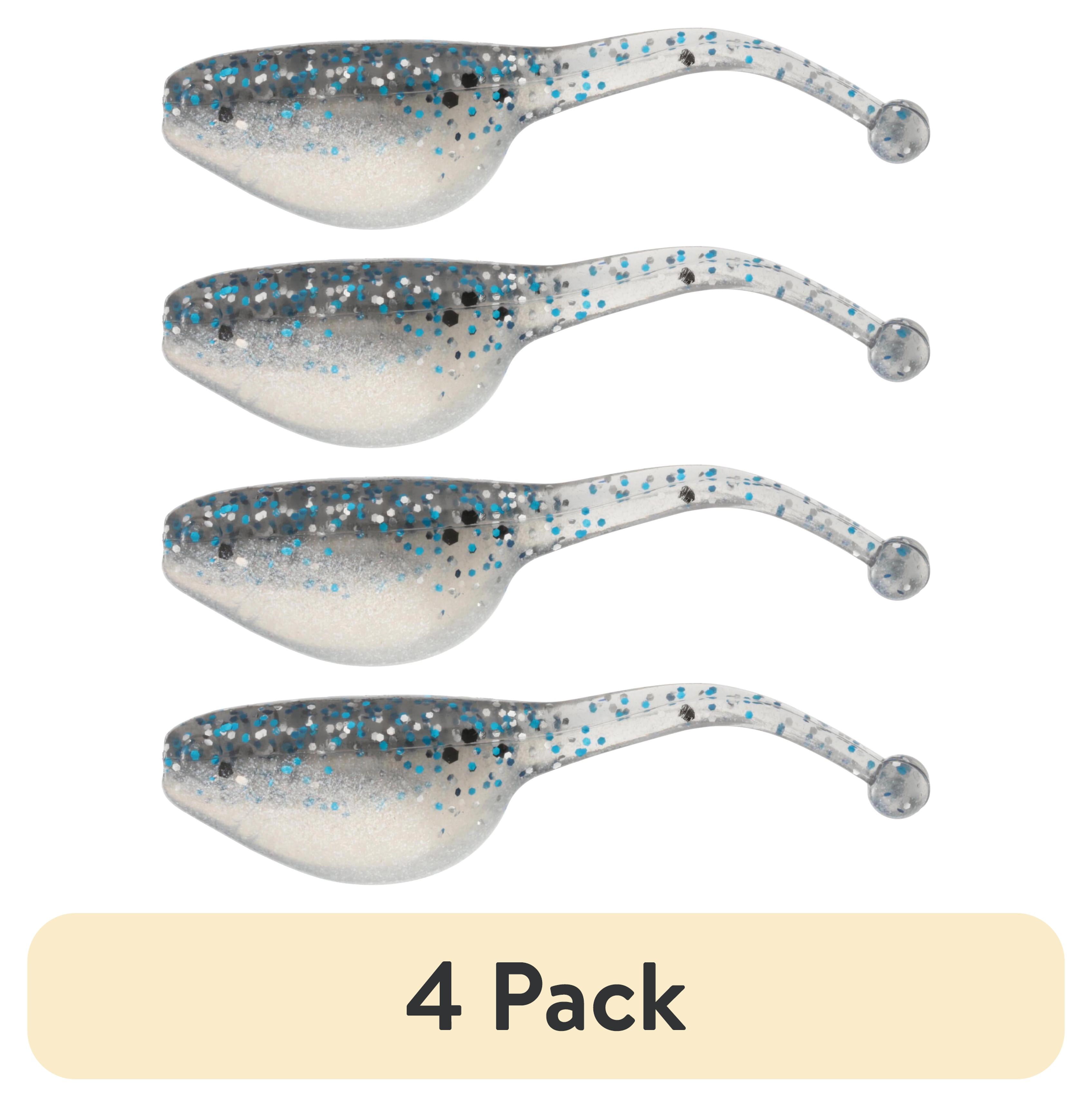 (4 pack) Mr. Crappie® Smoky Shad 2" Shadpole Fishing Lures 15 ct Bag ...