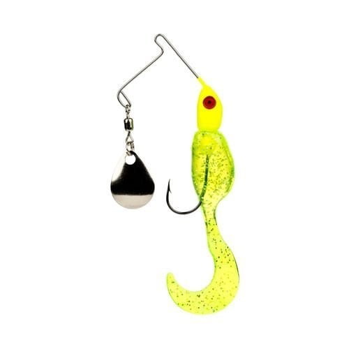 Mr Crappie Spin Baby Chartreuse Shiner - Walmart Business Supplies