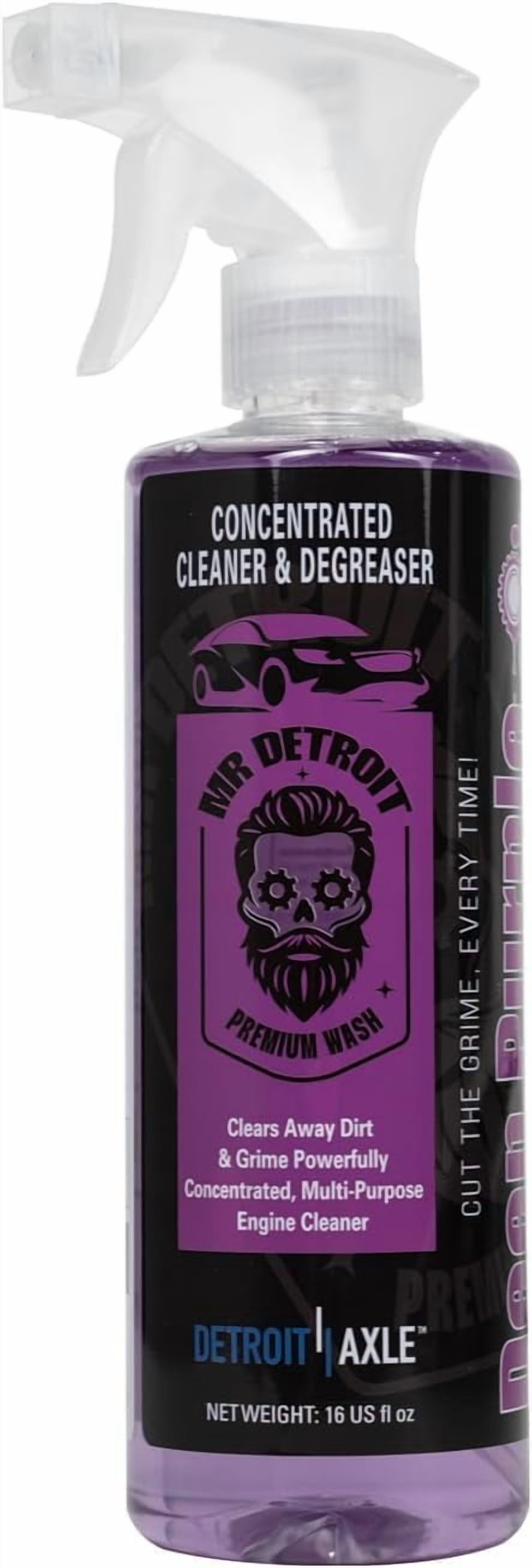 Mr. Detroit - Deep Purple Degreaser 16oz Bottle with Sprayer, Heavy ...