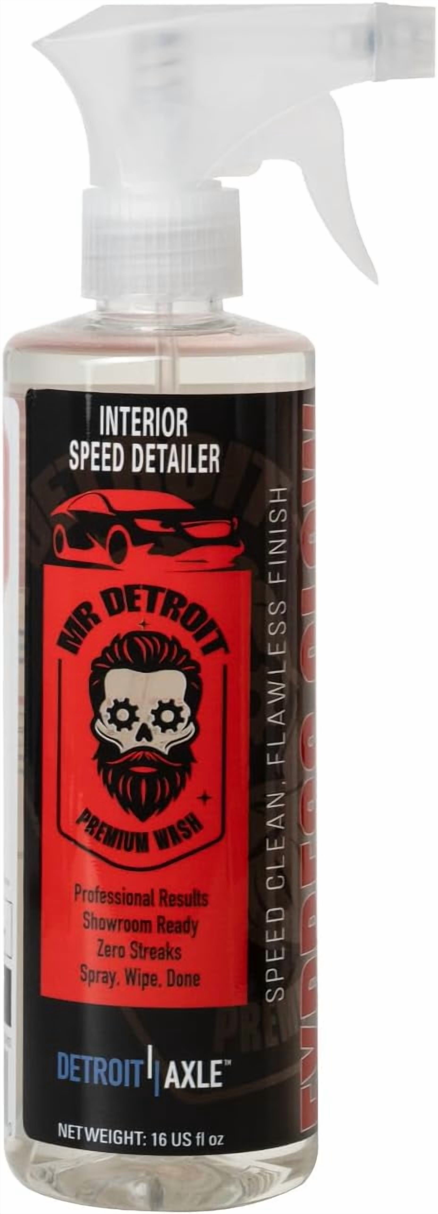 Mr. Detroit - Interior Speed Detailer Cleaner & Protectant - Zero ...