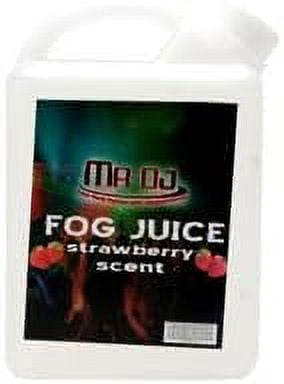 Mr. Dj Fog Juice Strawberry Scent 5 Liters Works with CHAUVET FOG ...