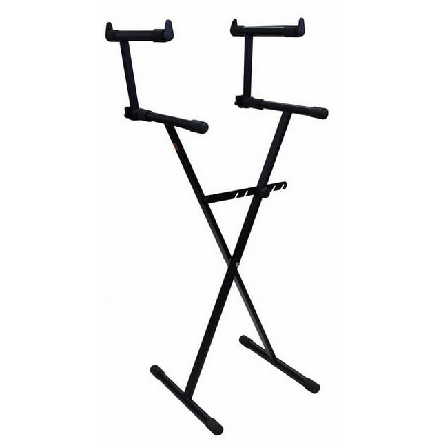 Mr. Dj KS550 X Style Pro Dual Music Keyboard Stand Electronic Piano ...