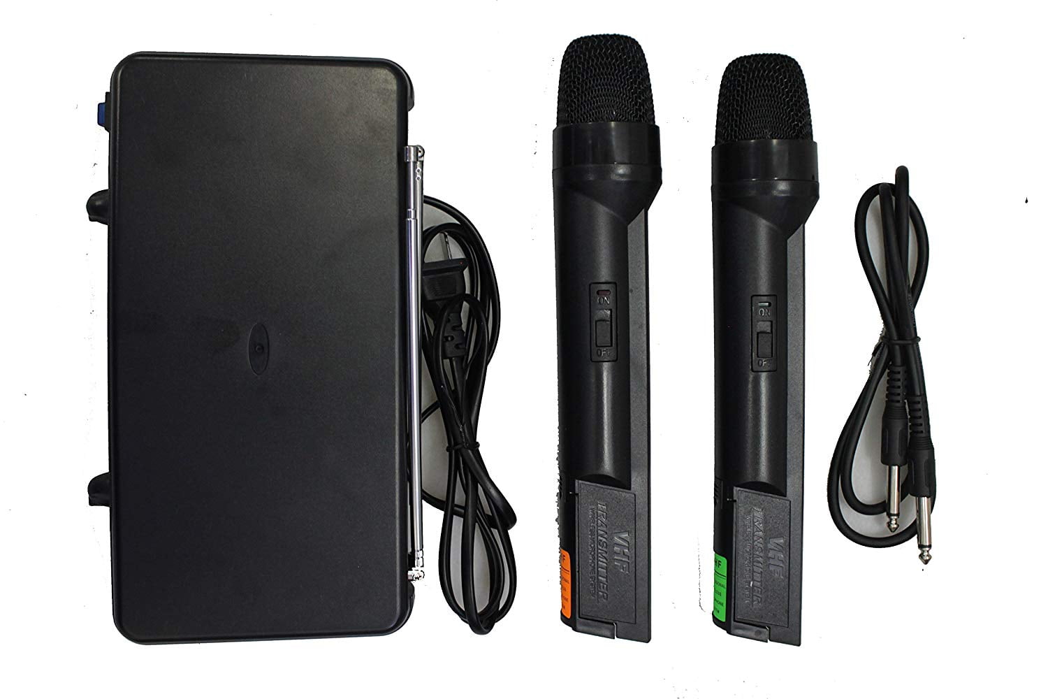 Mr. Dj MIC-6000 Wireless Microphone System with Carrying Case - Walmart.com