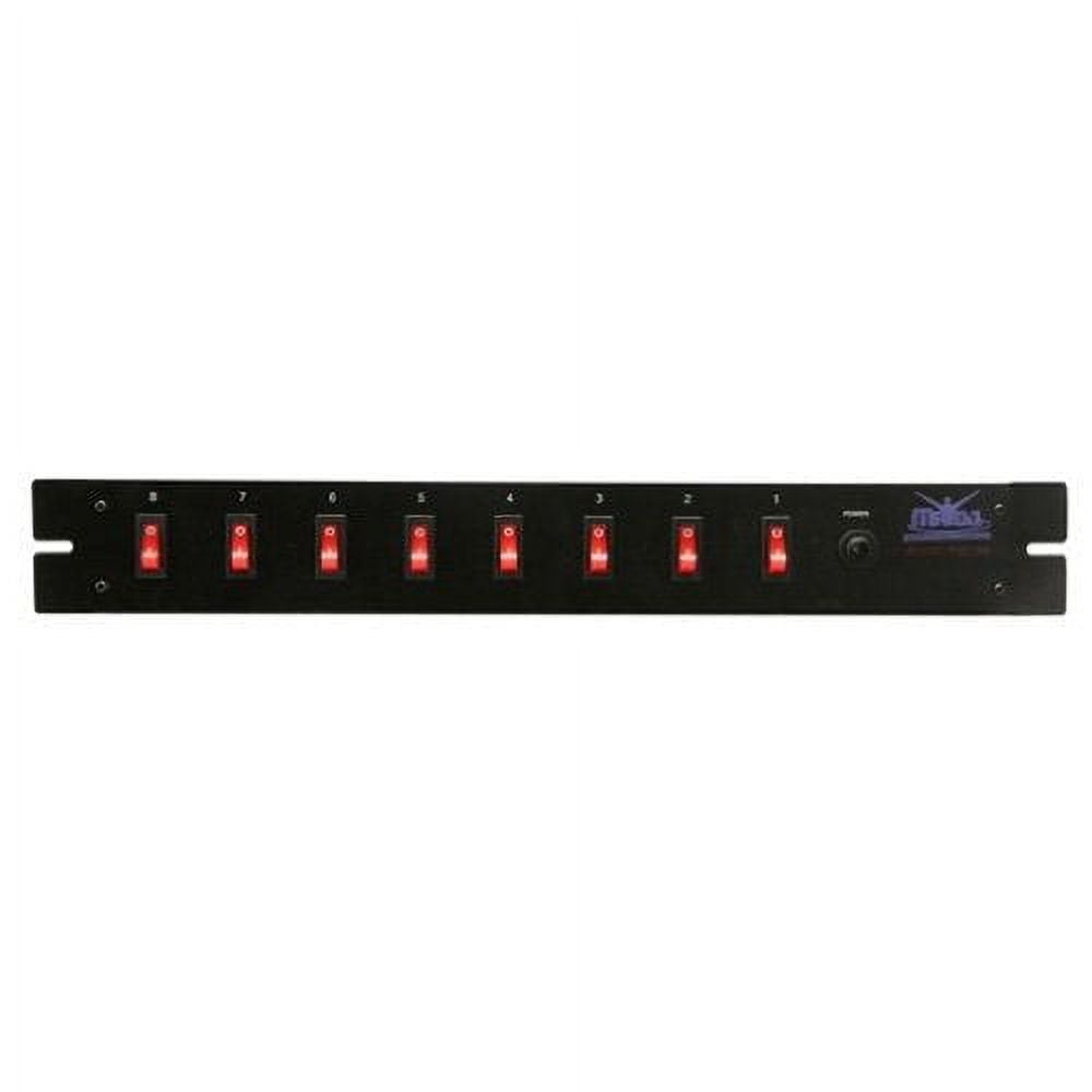 Mr. Dj PSC108 Power Switcher Surge Protectors Rack Mountable 8 Port ...
