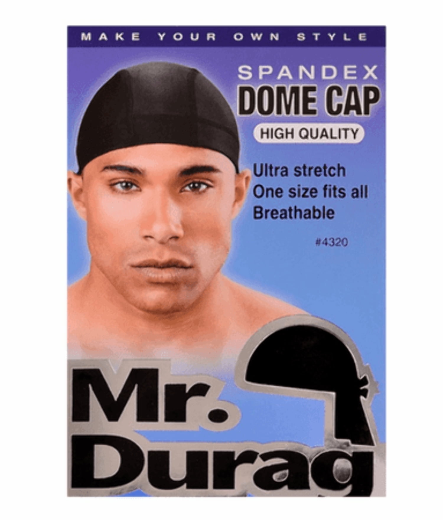 Mr. Durag Spandex Dome Cap #4321 - Walmart.com