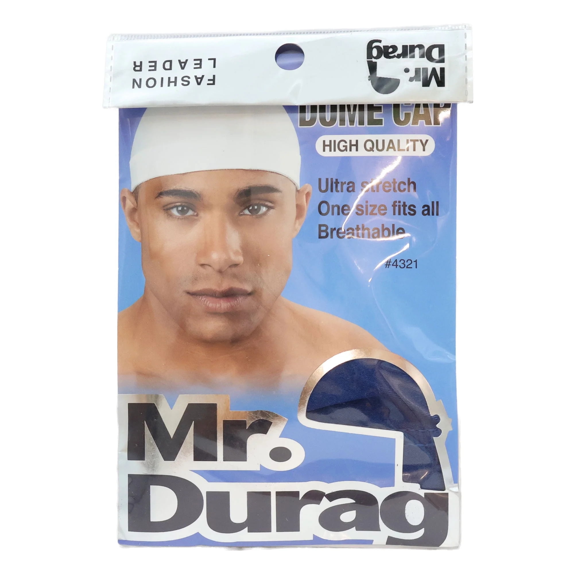 Mr. Durag Spandex Dome Cap Pack of 3 - Walmart.com
