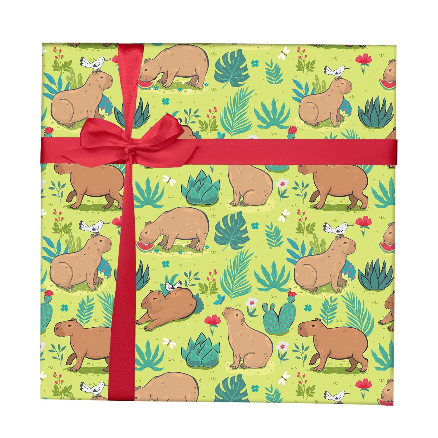 Mr.Ecan Capybara Gift FEV6 Wrapping Paper 20" x 30" Kraft Paper 5 ...